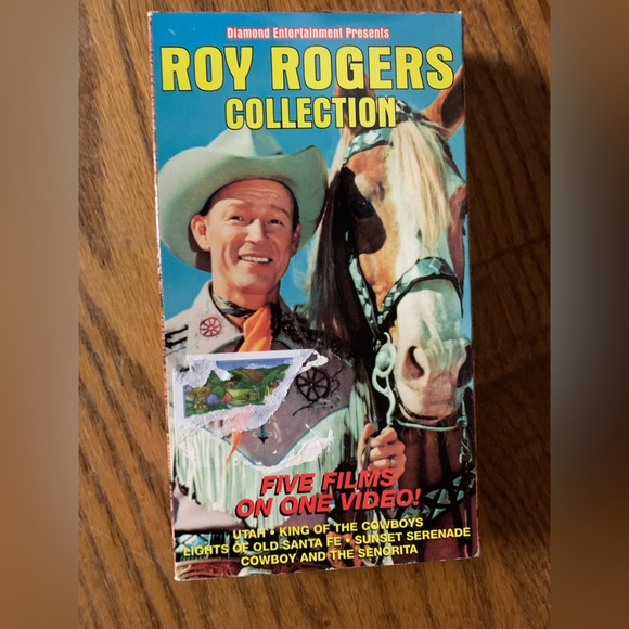 Media | Roy Rogers Collection Vhs Tape | Poshmark